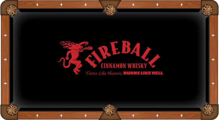 Custom Logo Pool Table Felt | Printed Billiard Cloth