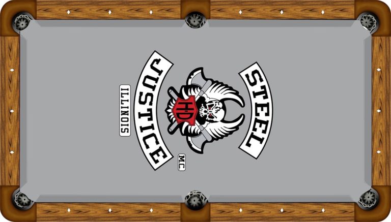 Custom Logo Pool Table Felt | Printed Billiard Cloth