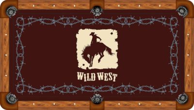 Custom Logo Pool Table Felt | Printed Billiard Cloth