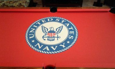 Custom Logo Pool Table Felt | Printed Billiard Cloth