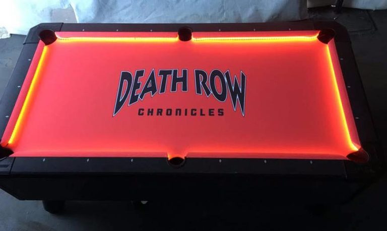 Custom Logo Pool Table Felt | Printed Billiard Cloth